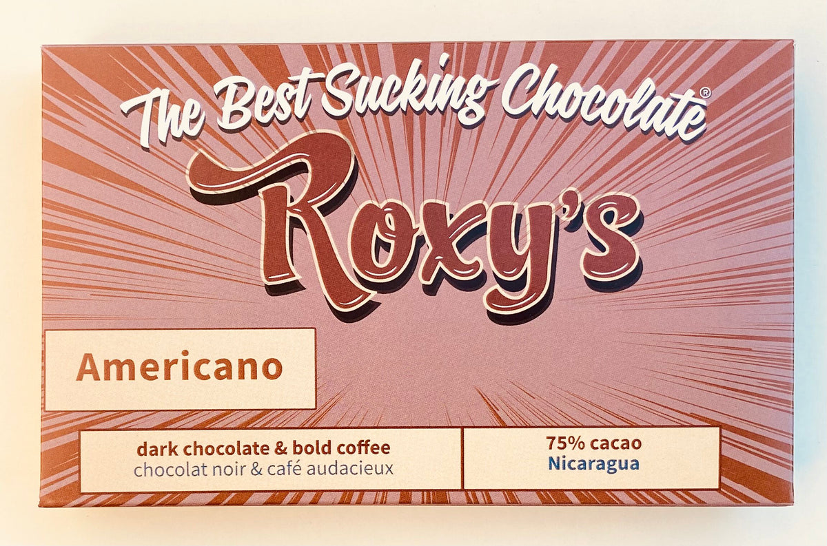 Roxy's Americano Chocolate Bar | Roxy's Chocolate