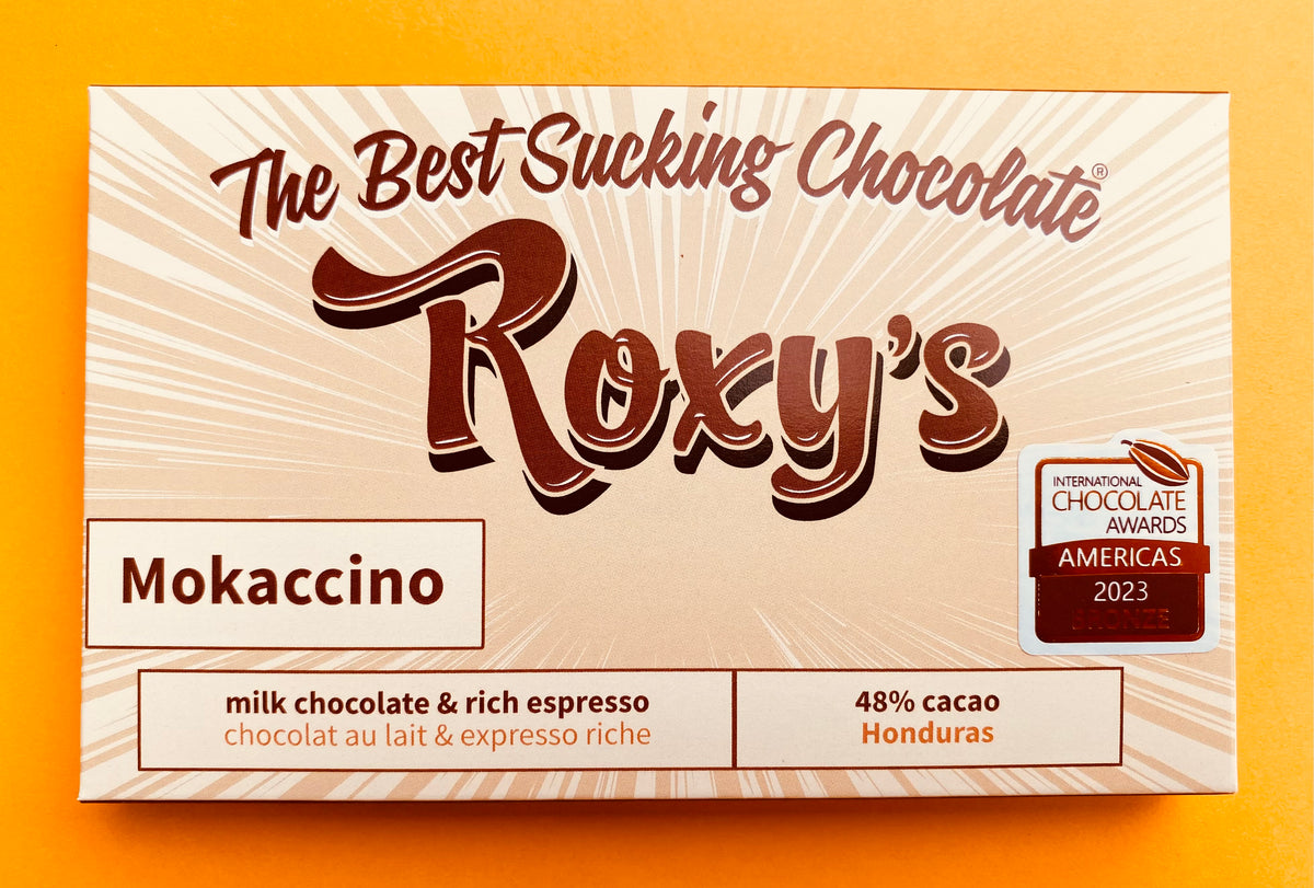 Roxy's Mokaccino Chocolate Bar | Roxy's Chocolate